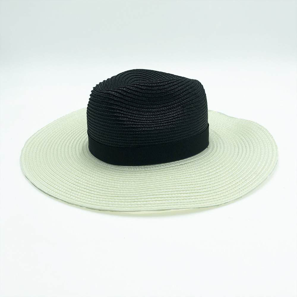 Indiana straw capeline two colors, Kanopi the french hat since 1904